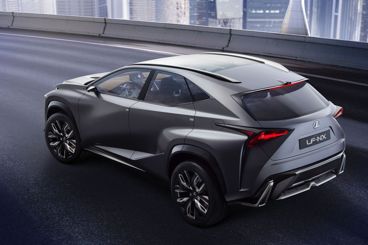 Lexus compact NX crossover to debut production ready in Beijing | The ...