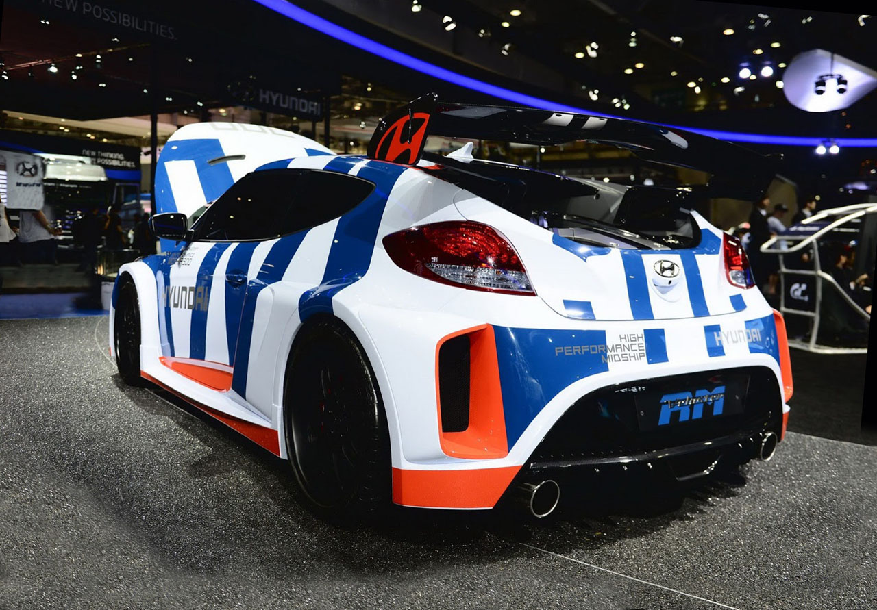Hyundai reveals ultra-cool mid-engine Veloster Midship Concept | The ...