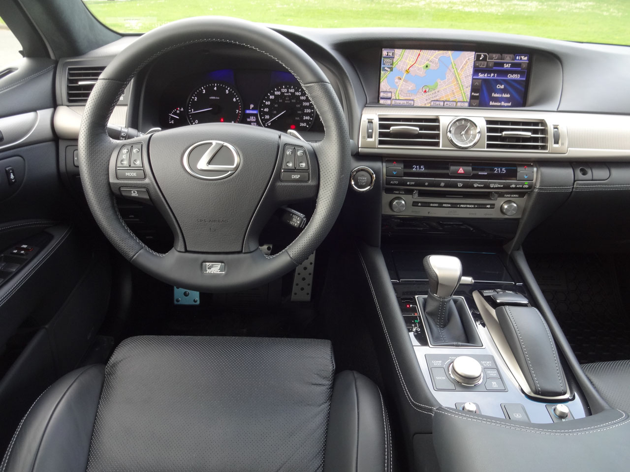 2014 Lexus LS 460 AWD F-Sport Road Test Review | The Car Magazine