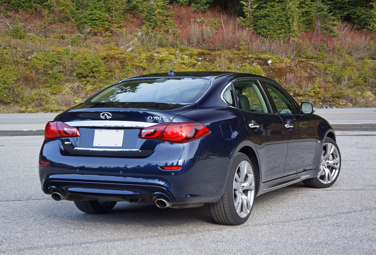 2015 Infiniti Q70L 5.6 AWD Road Test Review | The Car Magazine