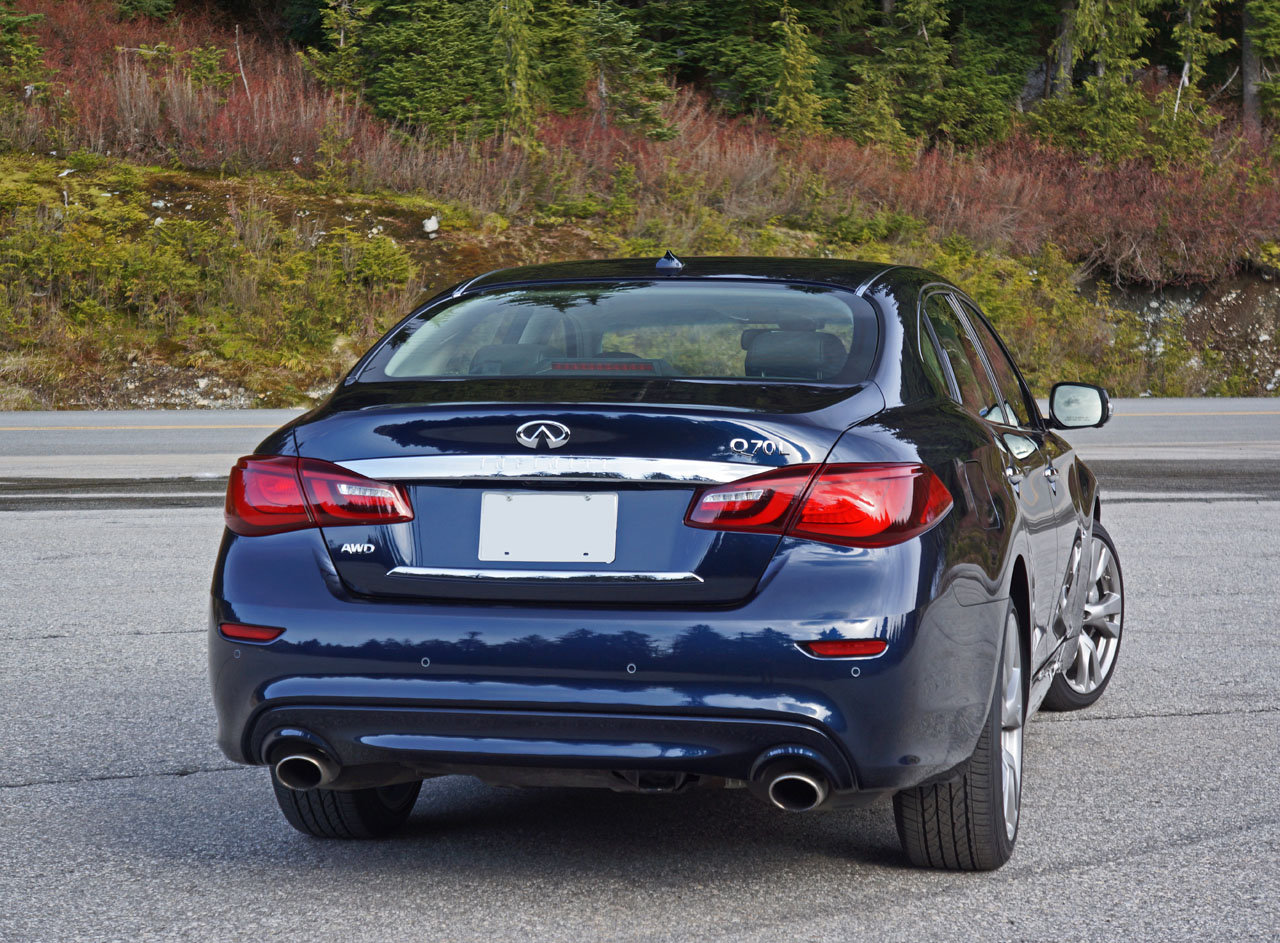 2015 Infiniti Q70L 5.6 AWD Road Test Review | The Car Magazine
