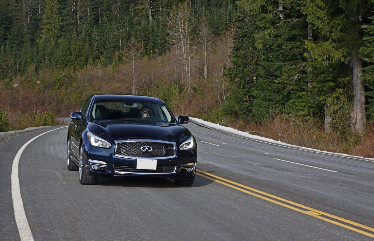 2015 Infiniti Q70L 5.6 AWD Road Test Review | The Car Magazine