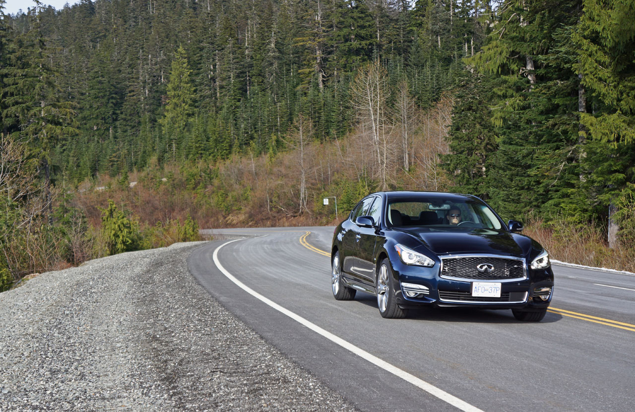 2015 Infiniti Q70L 5.6 AWD Road Test Review | The Car Magazine