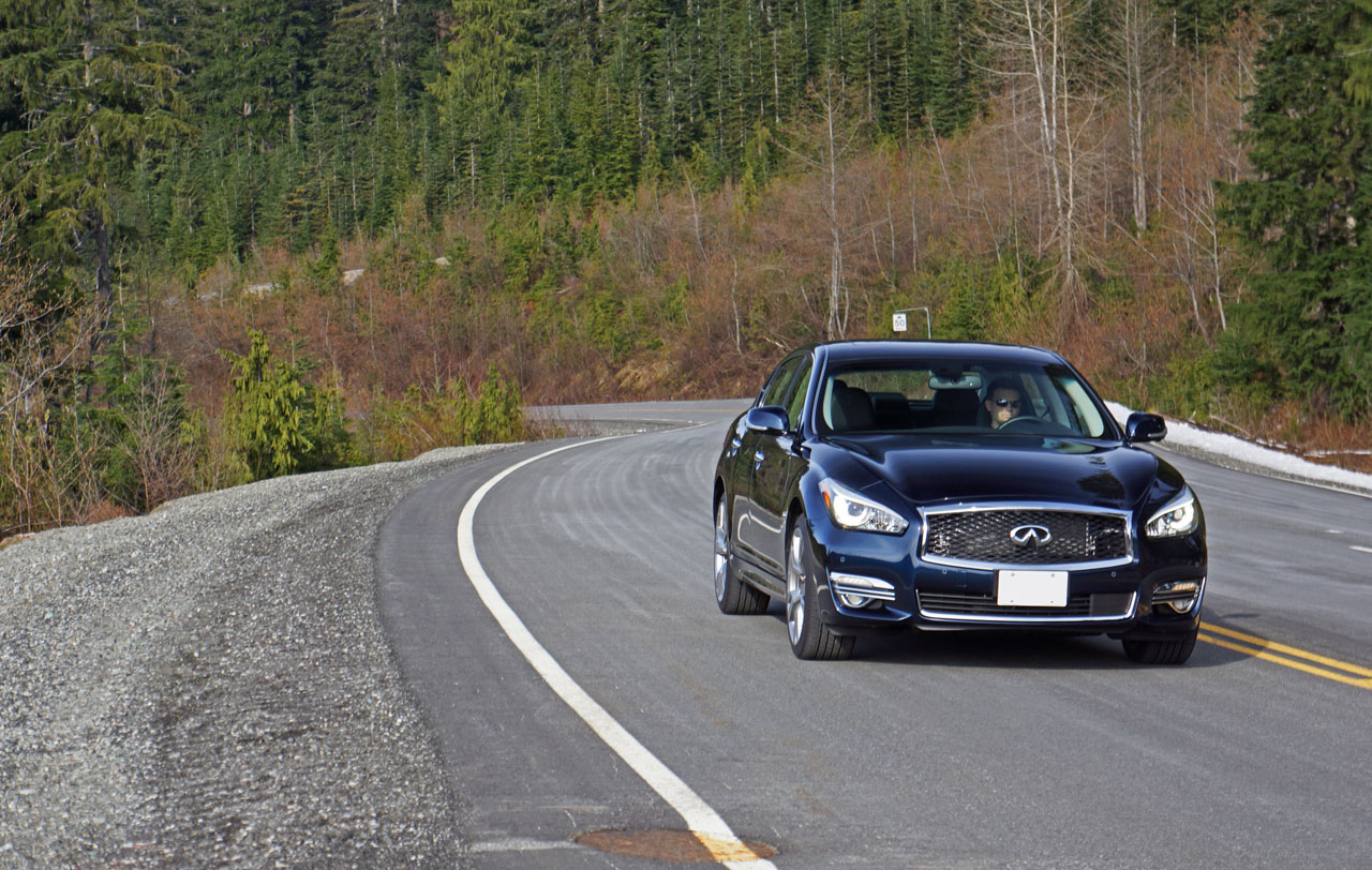 2015 Infiniti Q70L 5.6 AWD Road Test Review | The Car Magazine