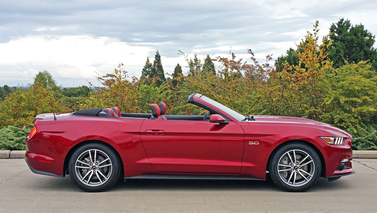 2015 Ford Mustang GT Premium Convertible Road Test Review | The Car ...