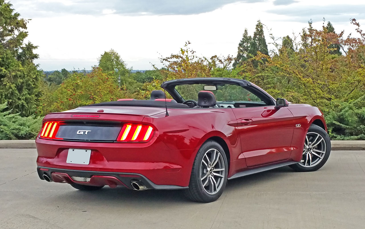 2015 Ford Mustang GT Premium Convertible Road Test Review | The Car ...
