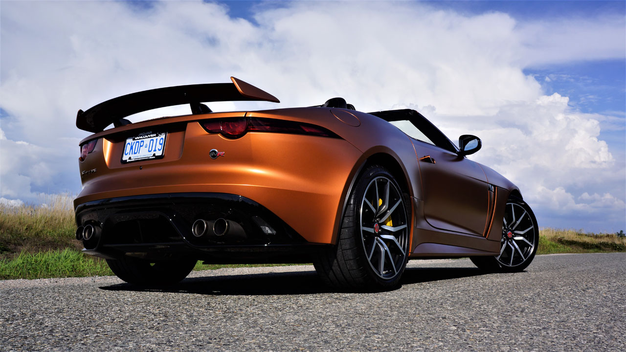 2020 Jaguar F-Type SVR Convertible Road Test | The Car Magazine