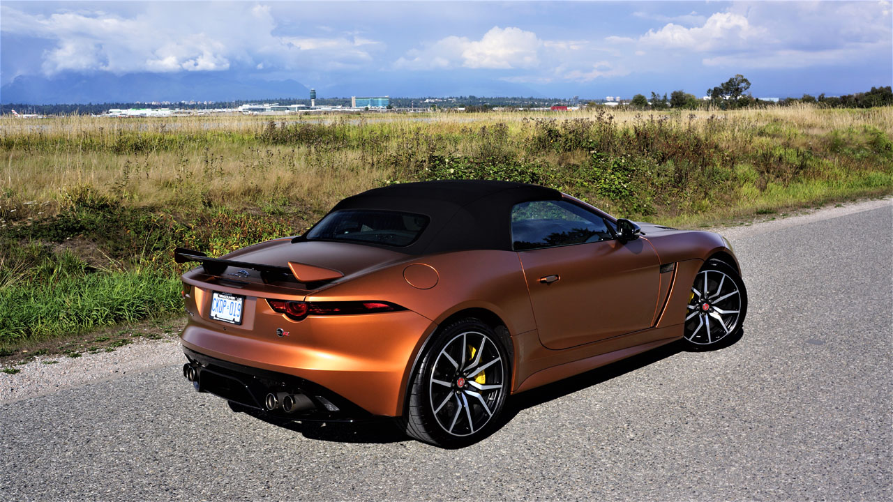 2020 Jaguar F-Type SVR Convertible Road Test | The Car Magazine